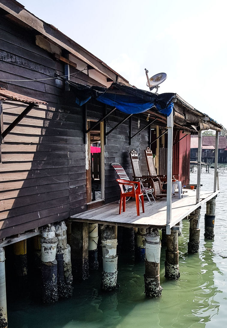 Chew Jetty, un village sur pilotis à Georgetown , Penang - Koalisa